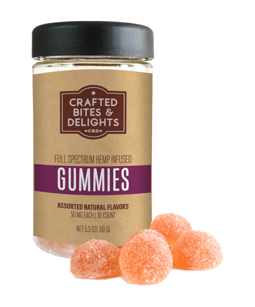 50MG Full Spectrum Hemp Infused Gummies - Top Canna Products